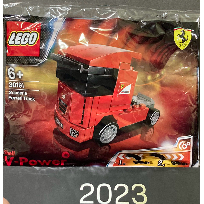 Lego Ferrari Scuderia Ferrari Truck (30191) Shell Series Colection ...