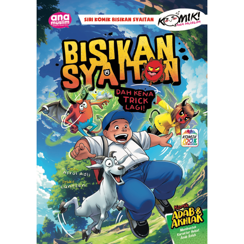 Bisikan Syaitan: Dah Kena Trick Lagi - Siri Komik Ana Muslim | Shopee ...