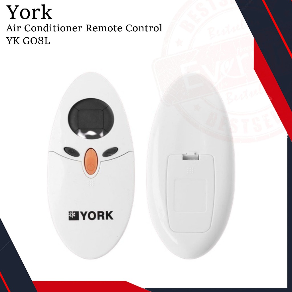 York Air Cond Remote Control YK GO8L | Shopee Malaysia
