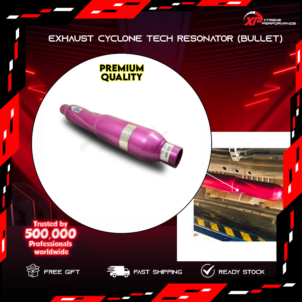 Exhaust Cyclone Tech Resonator (bullet) | Shopee Malaysia