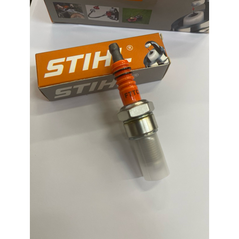 STIHL SPARK PLUG FOR LAWN MOWER F7TC Gasoline tiller 168F-190F | Shopee ...