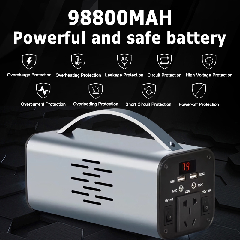 220V 350W Power Station Portable 98800mAh Original Outdoor Powerbank ...