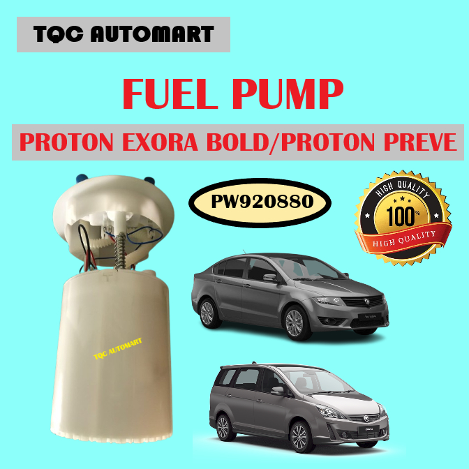 BOSCH PROTON EXORA BOLD/ PROTON PREVE (TURBO) FUEL PUMP PETROL MINYAK ...