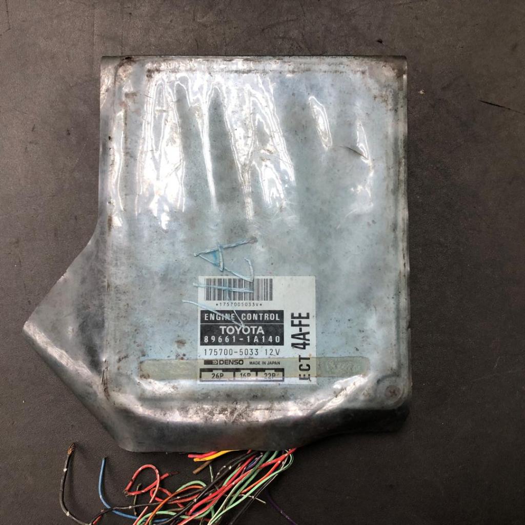 TOYOTA COROLLA AE101 Engine Control Unit ECU 4A-FE ECT 89661-1A140 Used Original | Shopee Malaysia