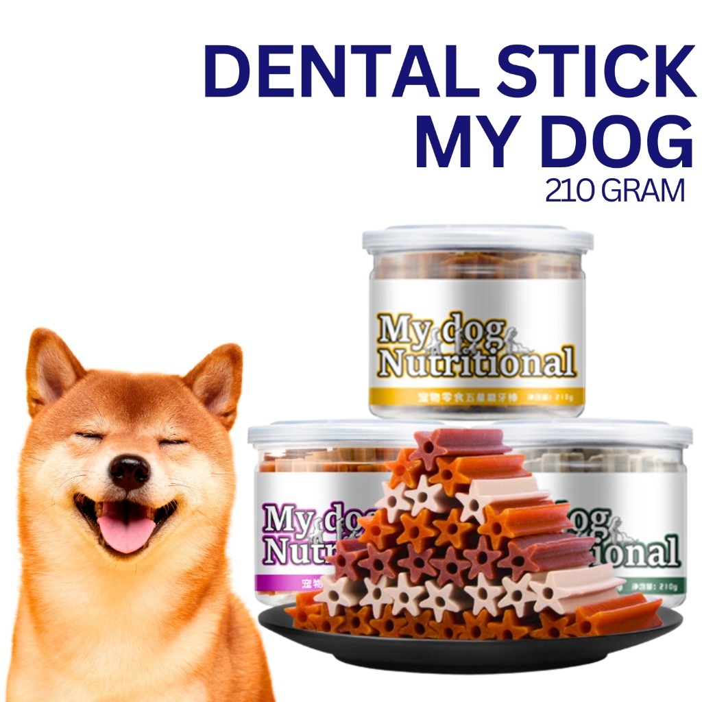 [210gram] MYDOG Teeth Cleaning Pet Treats Dental Sticks Dog Teeth Clean ...