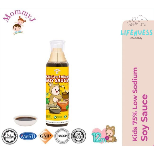 🇲🇾【MommyJ】 Baby Organic Soy Sauce 220ml – For Toddlers 1 Year and Above ...