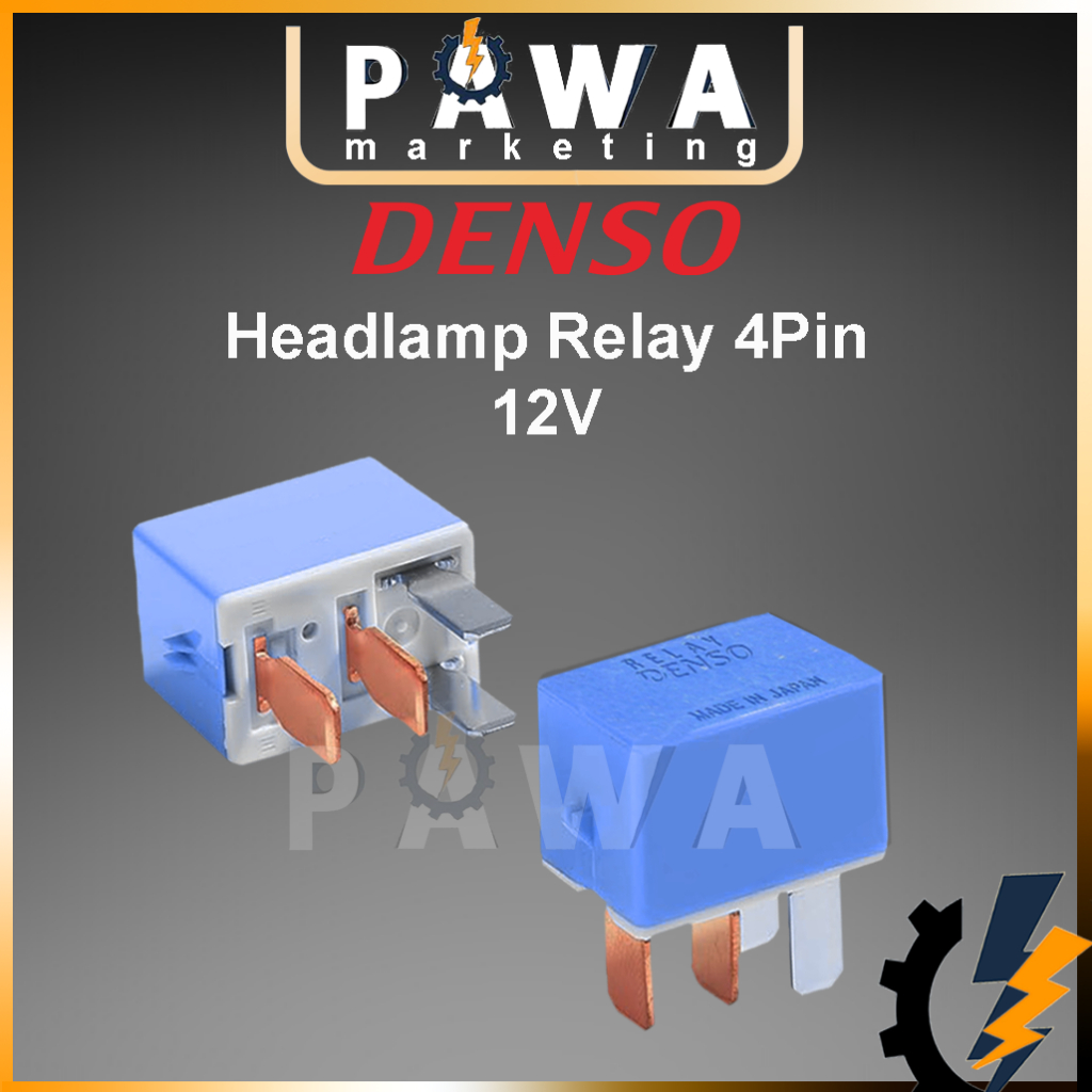 Denso 100% Original 4PIN Head Lamp Relay Power Relay 30A 12V Japan ...