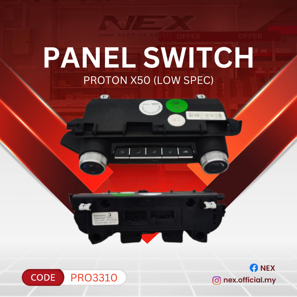 PANEL SWITCH PROTON X50 | Shopee Malaysia
