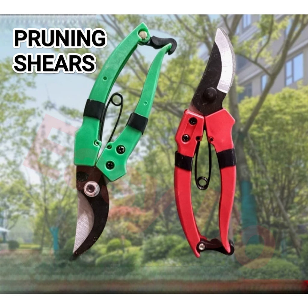 Gardening Steel Pruning Shears Cutter Plant Cutter (C-SHAPE) | Shopee ...