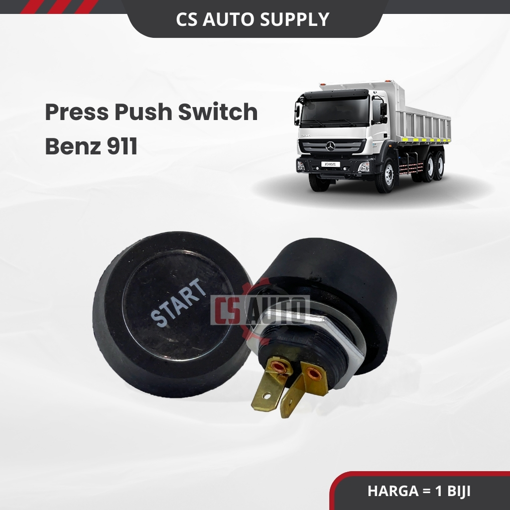 STARTER PRESS START SWITCH BENZ 911 PUSH Horn BOTTON SWITCH 12V 24V Hon ...