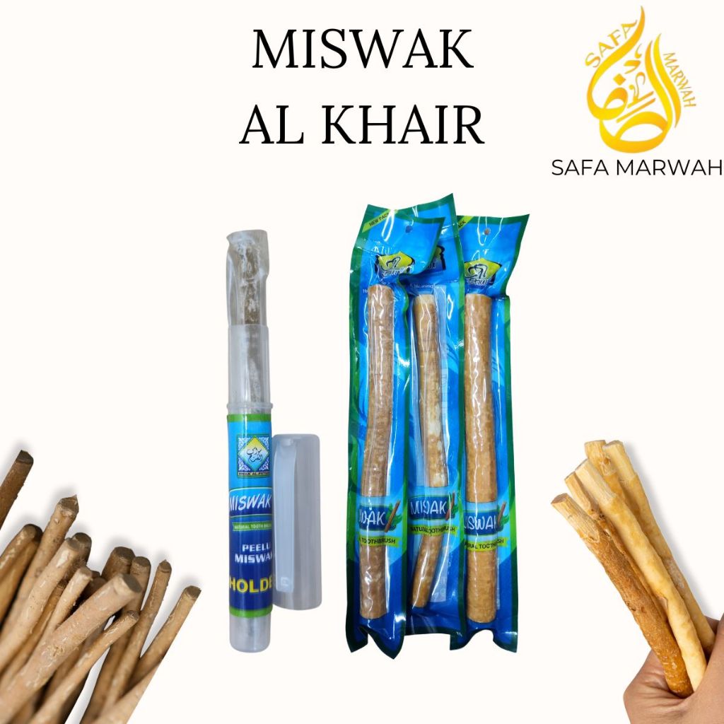 MISWAK AL KHAIR FROM PAKISTAN Miswak Kayu Sugi Premium (6 - 7 inchi ...