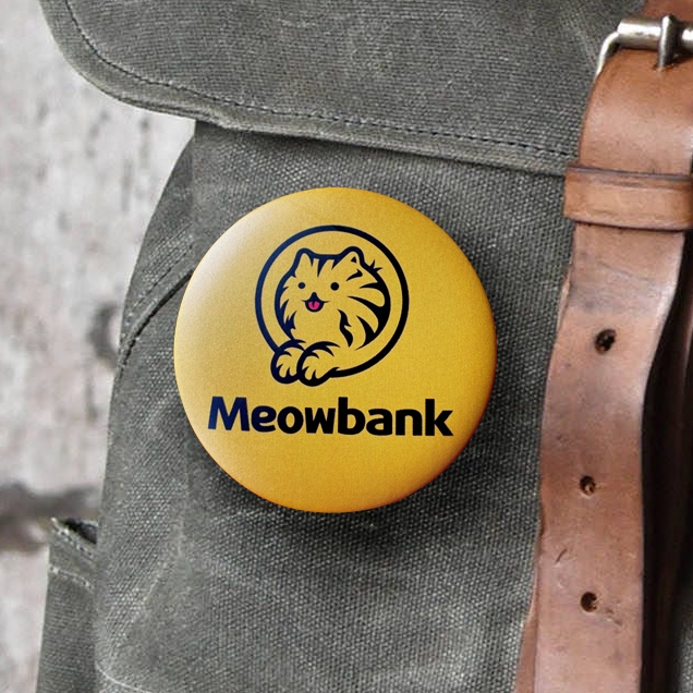 Meowlaysian Brand - Cat Button Badge - Meowbank | Shopee Malaysia