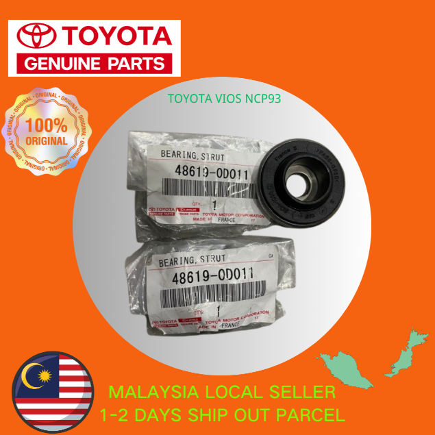 Toyota Vios Ncp93 Original New Absorber Mounting Bearing Top Parts No ...
