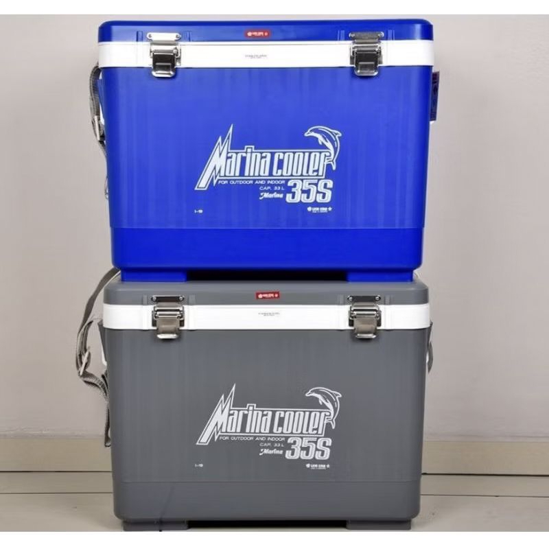 22L & 33L MARINA Cooler Box 35S / Ice Box/ Ice Bucket / Picnic Box ...