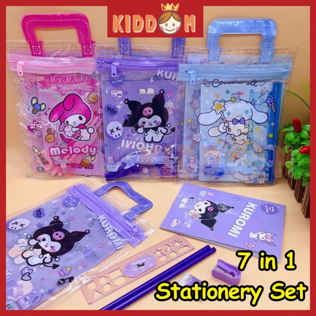 Doorgift Goodies Birthday For Kids Kuromi Gift Set Kids Gift Set ...