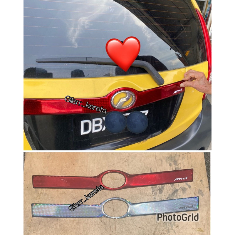 💥READY STOCK💥Garnish Misai Logo Belakang Perodua Myvi Icon/Lagi Best ...