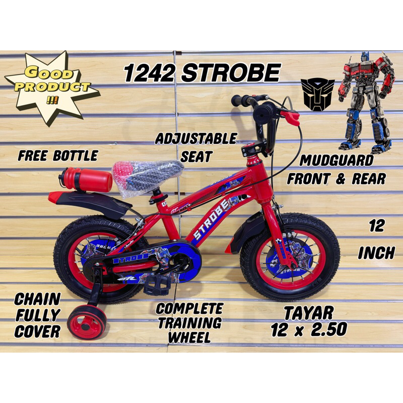 Basikal Budak /Basikal kanak-kanak/bicycle size 12inch/Bicycle Kids ...