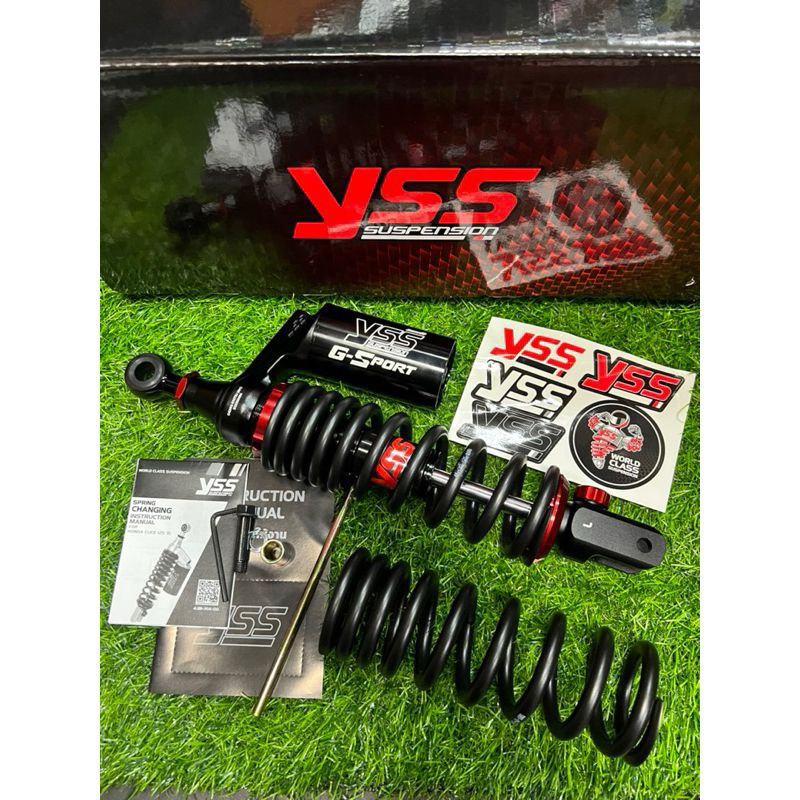 YSS MONOSHOCK G SPORT 330MM VARIO150 VARIO160 (REBOUND) FREE SPRING ...