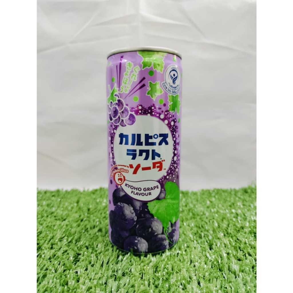 CALPIS LACTOSE SODA KYOHO GRAPE FLAVOUR (245ML) | Shopee Malaysia