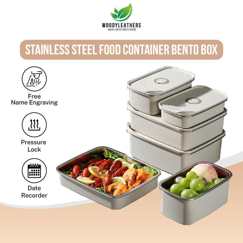 Stainless Steel Fresh-Keeping Food Container – Leak-Proof, Reusable ...