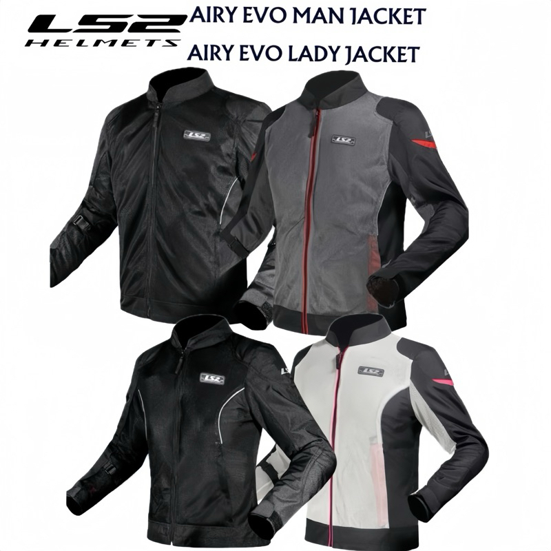 LS2 AIRY EVO JACKET MAN AND LADY | Shopee Malaysia
