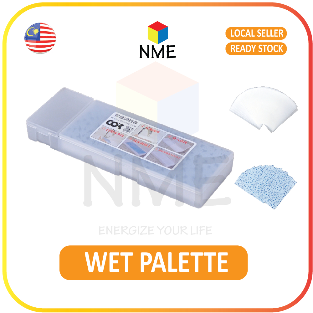 Cormake Wet Palette for Acrylic Water Based Hobby Paint | Shopee Malaysia