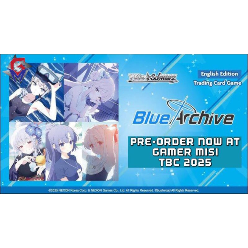 WEIB SCHWARZ : BP ENGLISH : BLUE ARCHIVE (BOX) | Shopee Malaysia