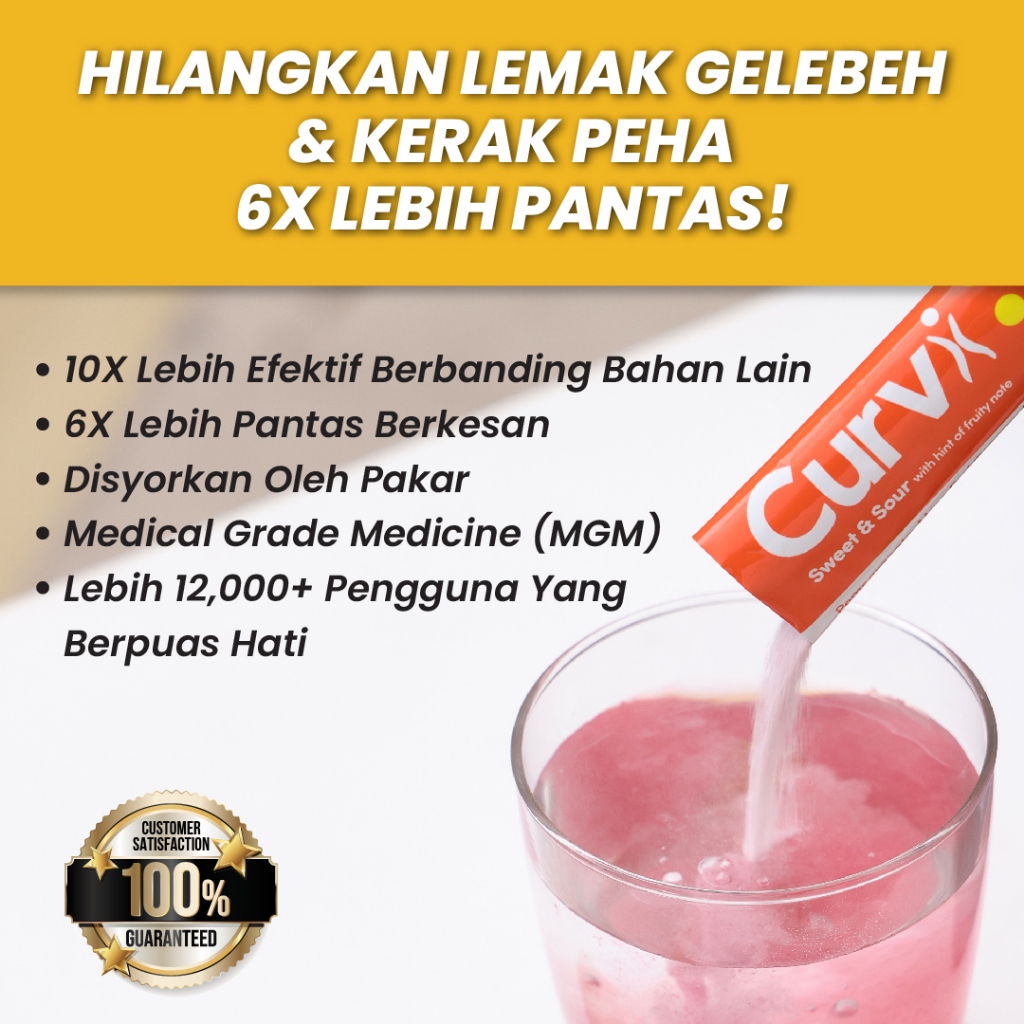 [PERCUMA POS🔥] NUTRIVISE CURVII🔥 | Shopee Malaysia