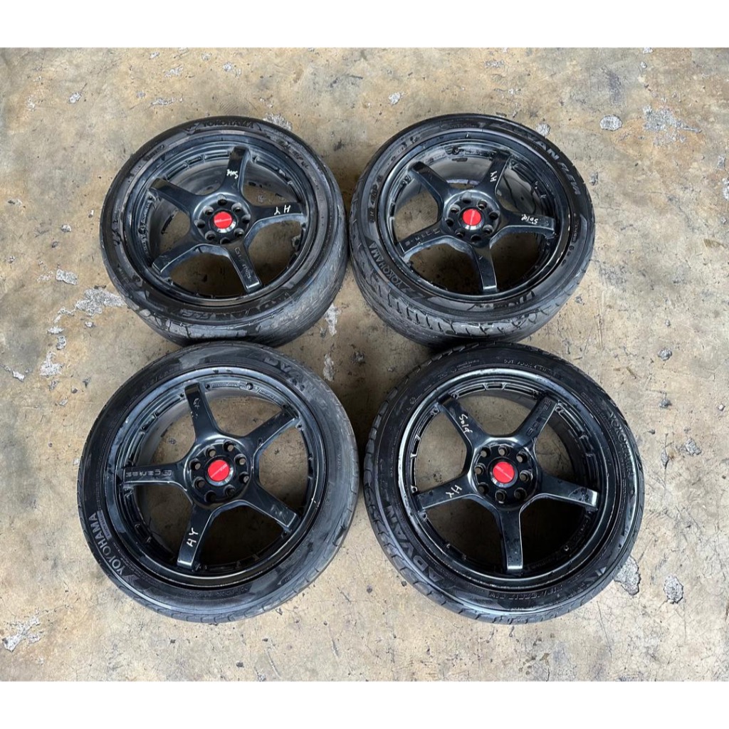 Rays Foundry G Games 17 Inch Sport Rims Original Halfcut Japan Suitable ...