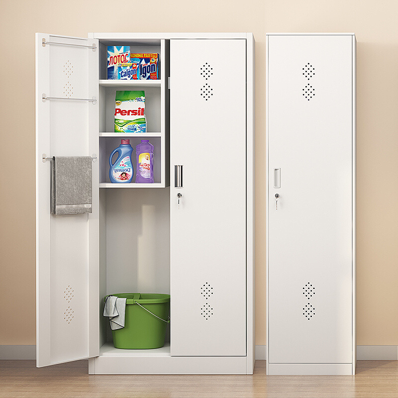 Steel cleaning cabinet broom mop miscellaneous cabinet hygiene tool ...