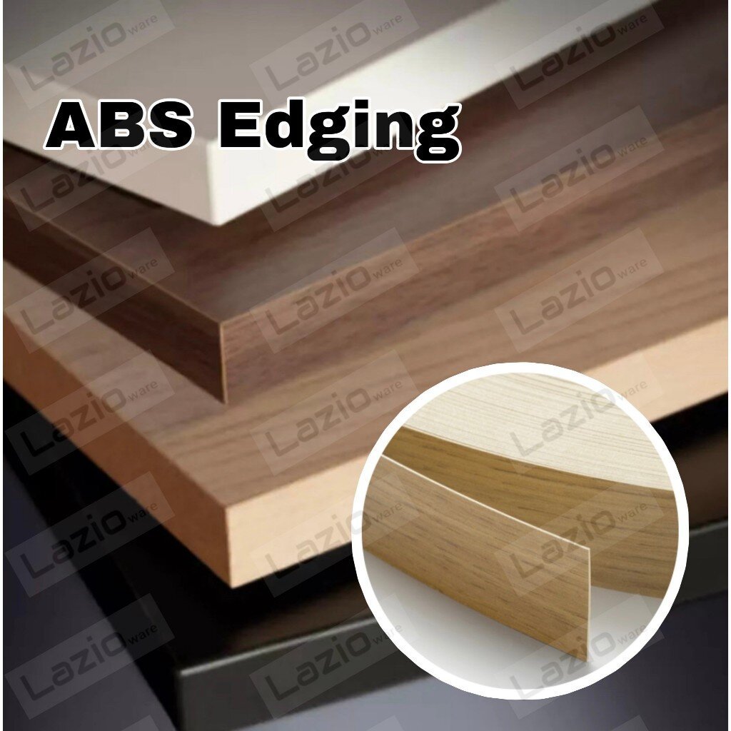 10 meter ABS Edging woodgrain wood banding for furniture kitchen ...