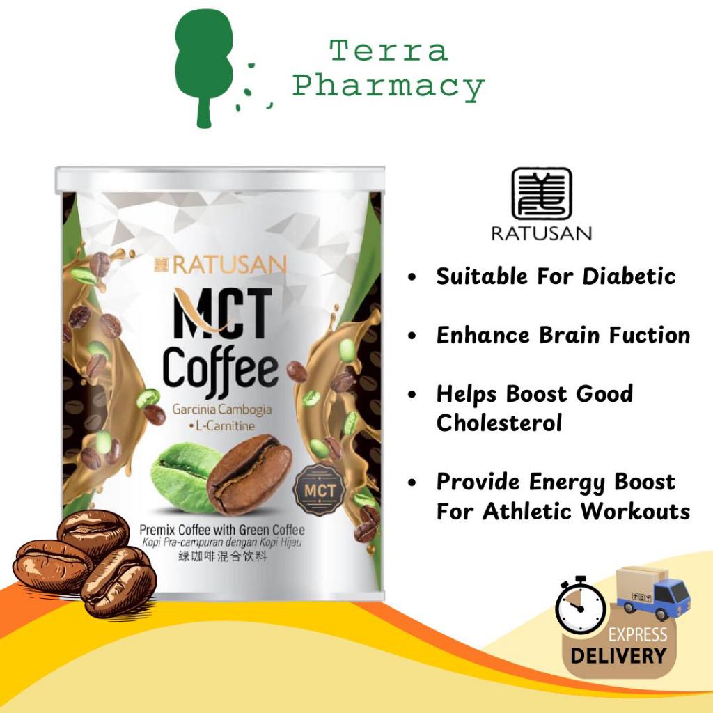RATUSAN MCT Premix Coffee with Green Coffee Garcinia Cambogia 300G | Shopee Malaysia