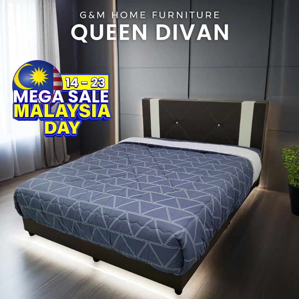 Katil Queen Size Divan Queen Bed Frame Modern Divan Katil Murah Ikea ...