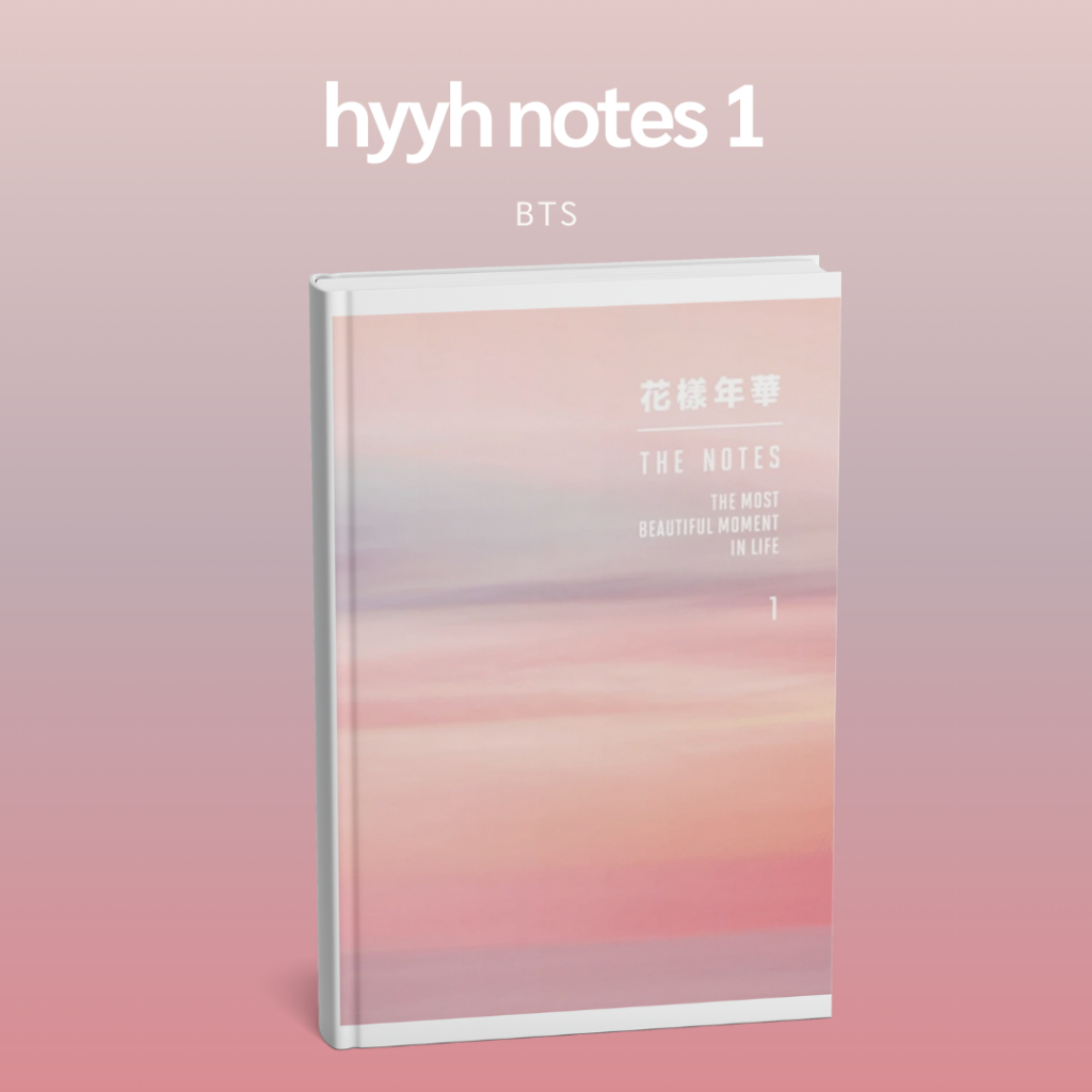 hyyh notes 1 by bts the most beautiful moment in life #1 | Shopee Malaysia