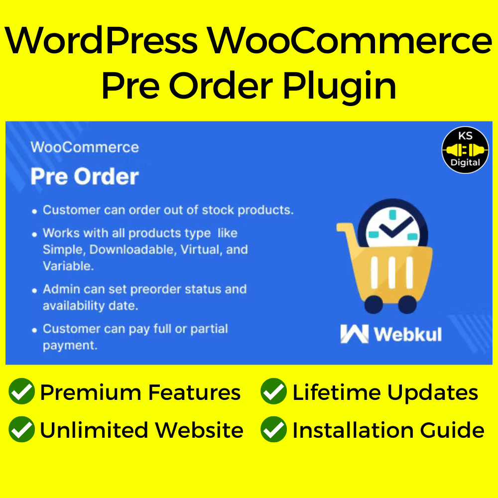 [Latest] WordPress WooCommerce Pre Order WordPress Plugin (Free Updates ...