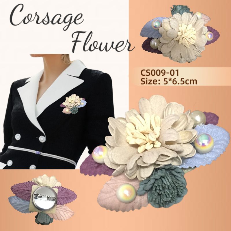 3D Flower brooch corsage pin flower wedding brooch pin flower brooch ...