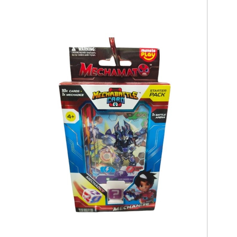 MECHAMA BATTAL CARD (mecha dice) | Shopee Malaysia
