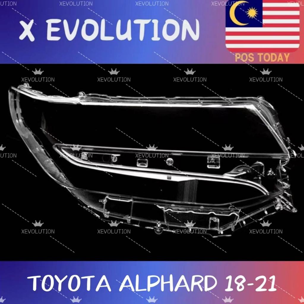 TOYOTA ALPHARD AGH30 18 19 20 21 HEADLAMP COVER / HEADLIGHT COVER ...