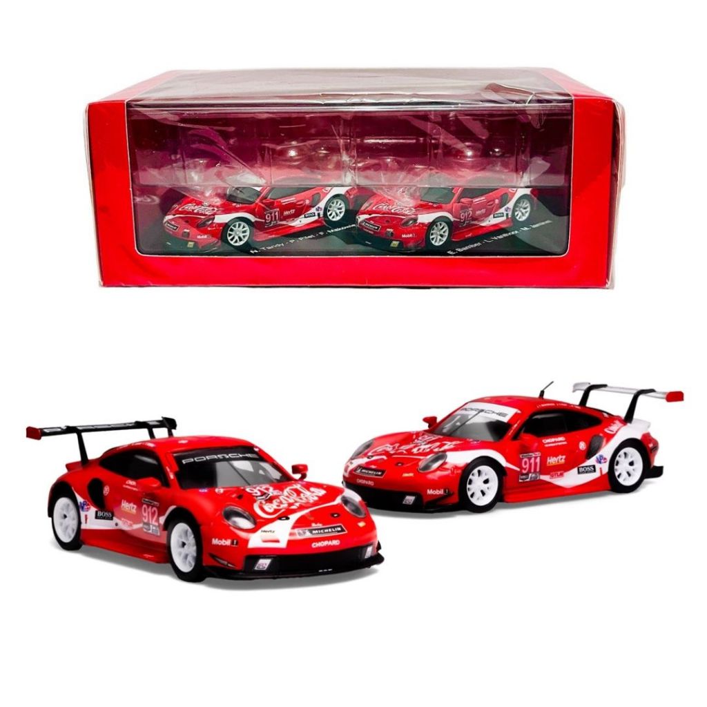Tiny X Sparky 1:64 Scale Porsche 911 RSR Coca-Cola Porsche GT Team ...