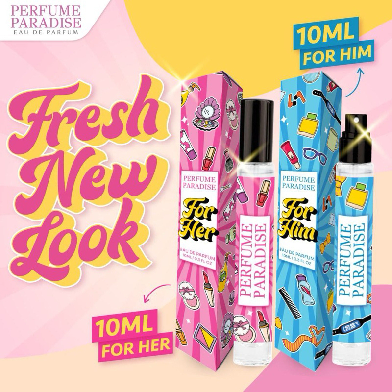 PERFUME PARADISE Pen Perfume 10ml | Travel Size For Her,Him Wangi ...
