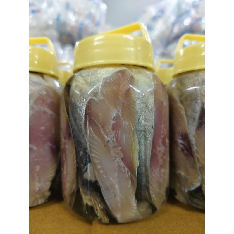 Ikan masin tenggiri/ ikan jeruk 400g dalam ada 7 keping ikan | Shopee ...