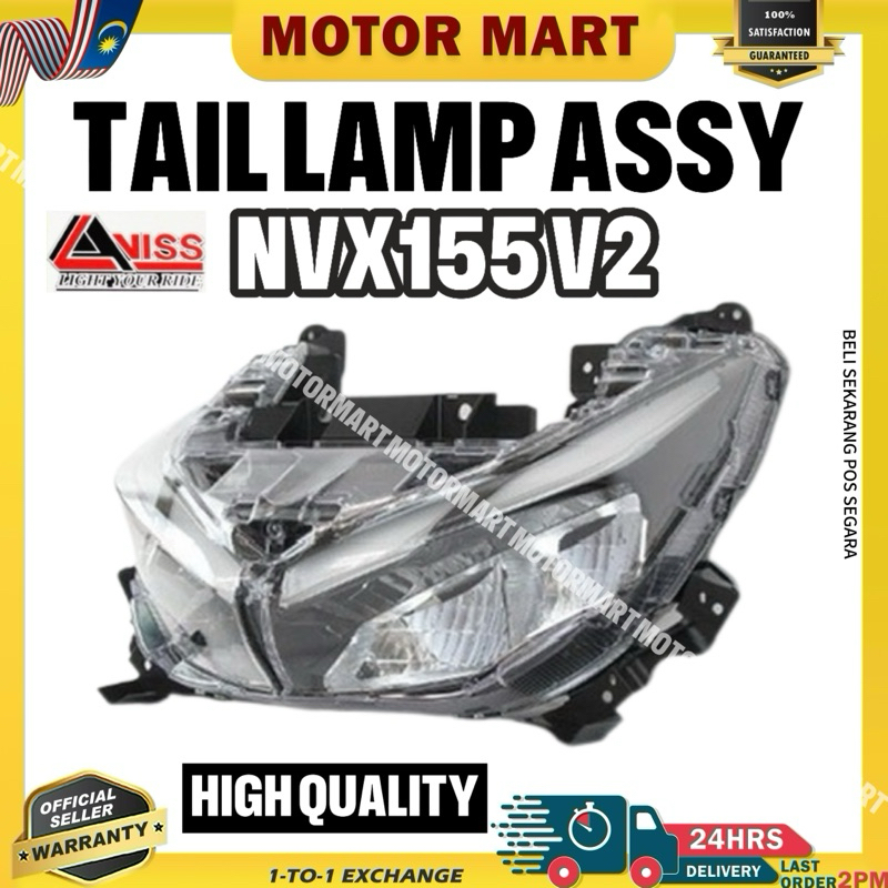 Front Head Lamp Assy Head Light Headlamp Headlight Assy Lampu Depan ...