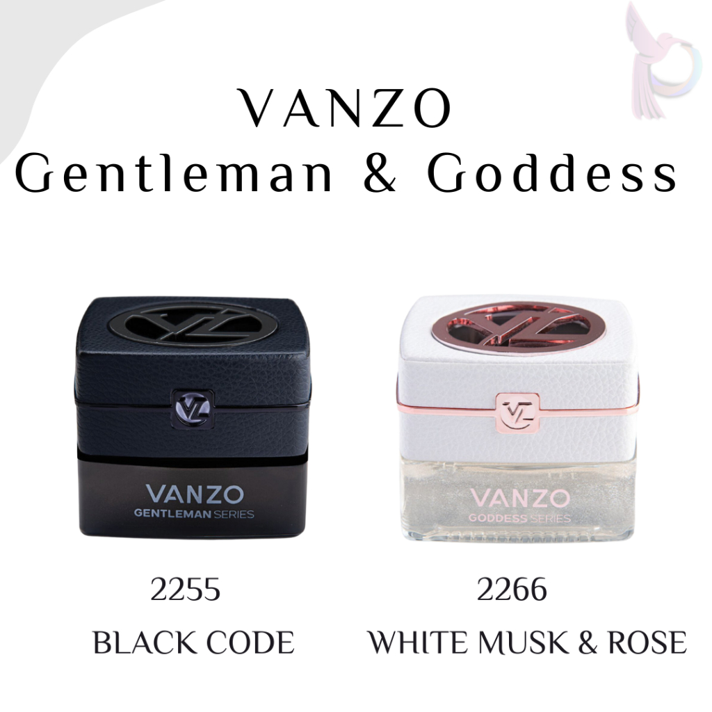 VANZO Gentleman Series ＆ Goddess Series [Black Code] ＆ [White Musk ...