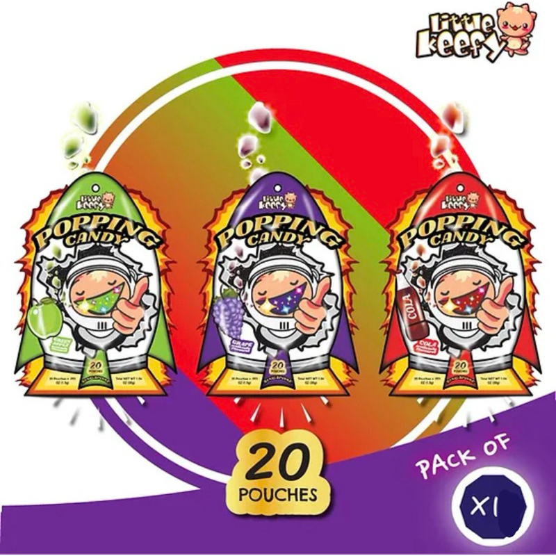 Little Keefy Popping Candy 20s 1.5g 30g (Halal) | Shopee Malaysia