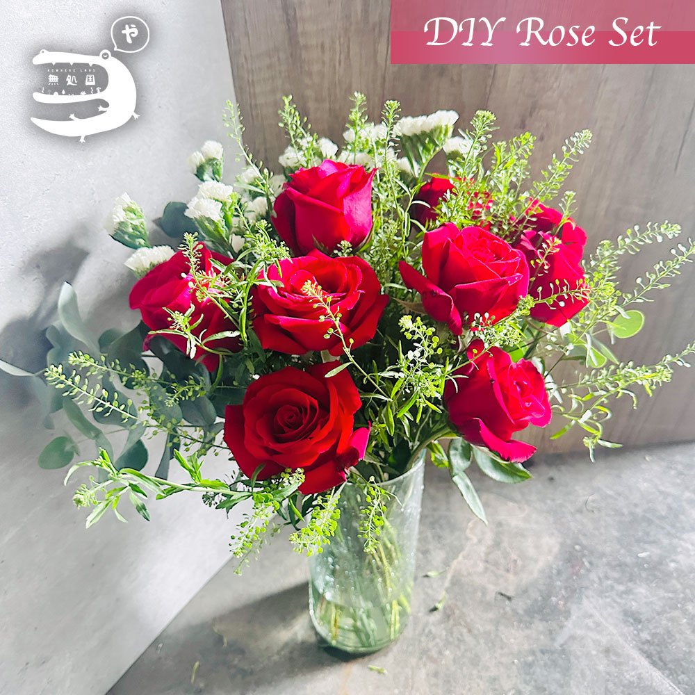 DIY Rose Flower Arrangement Set from Cameron Highlands[Fresh Cut Flower ...