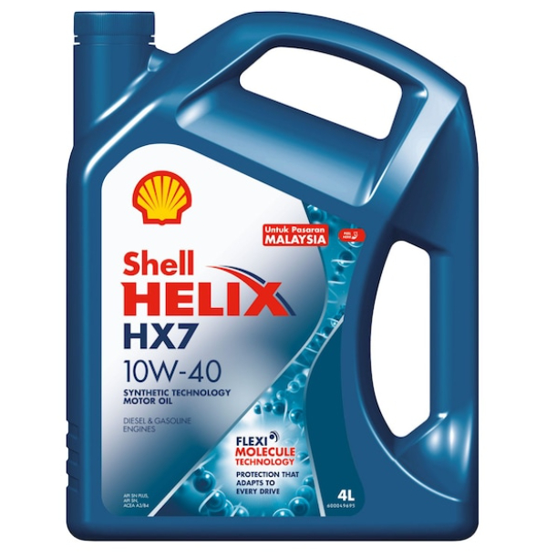 SHELL HELIX HX7 ENG OIL 10W/40 (4L) | Shopee Malaysia