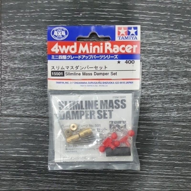 Tamiya Mini 4wd Racer Slimline Mass Damper Set (15501) | Shopee Malaysia