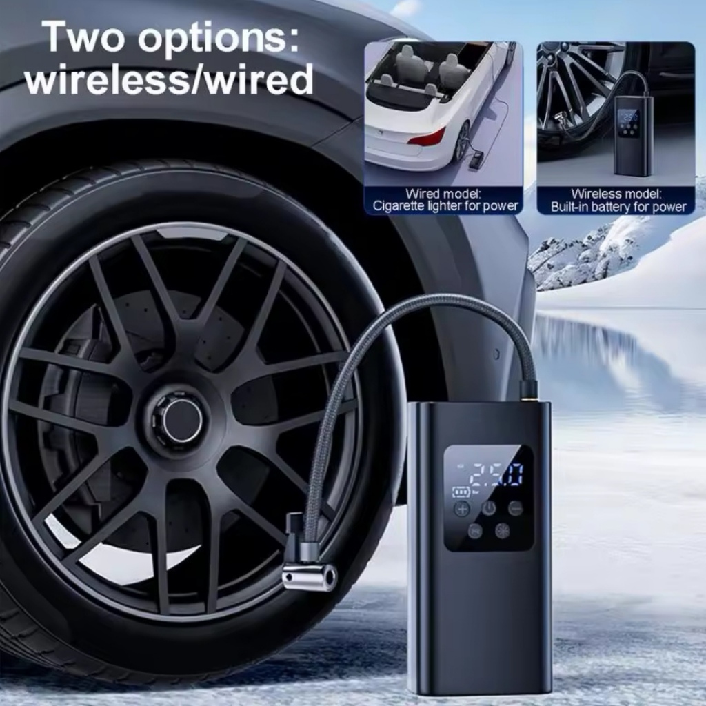 Portable Multi-Function Wireless Smart Vehicle Air Pump Electric Blast ...