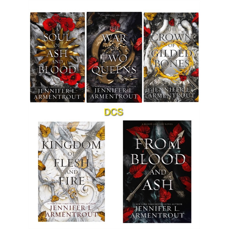 Blood and Ash Complete Series Collection Set, Books 1-5 by Jennifer L. Armentrout - Romance ...