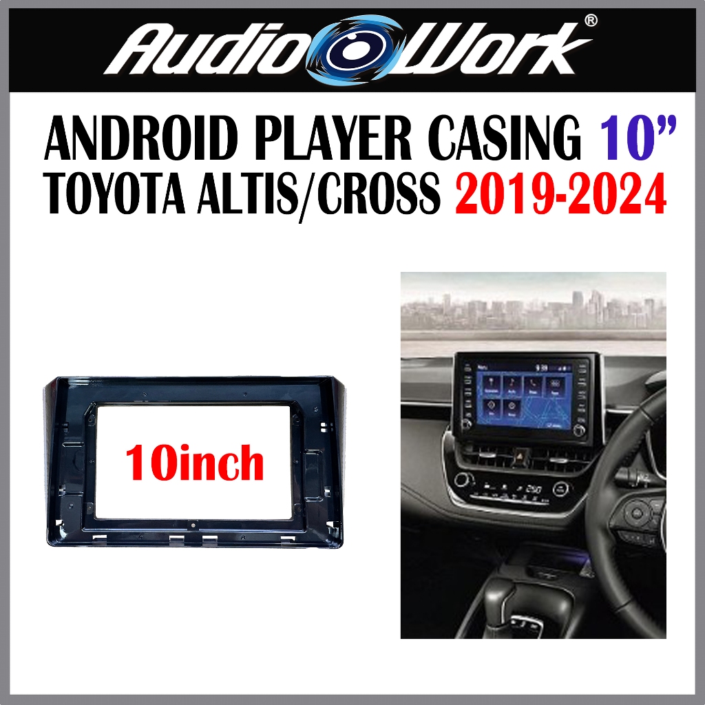 TOYOTA ALTIS 2019-2024 / COROLLA CROSS 2021-2024 10 Inchi （202T）Untuk ...